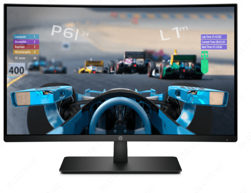 Монитор HP - 27" 27X Curved LED Monitor, VA Matrix, 144Hz