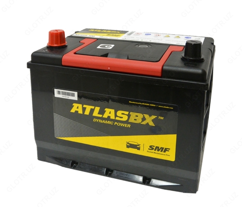 Аккумулятор AtlasBX MF85-550 60Ah - купить в Узбекистане | Glotr.uz