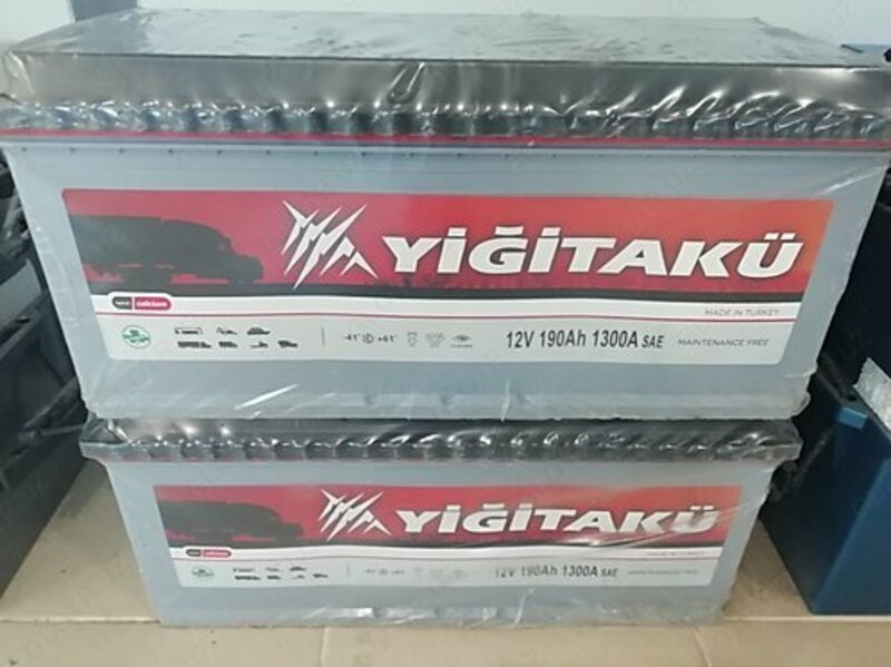 Аккумулятор 12V 190Ah YIGIT AKU