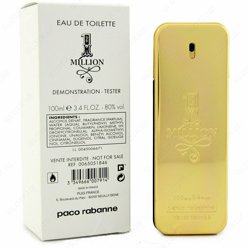 Мужские духи "1 Million" Paco Rabanne 100 ml