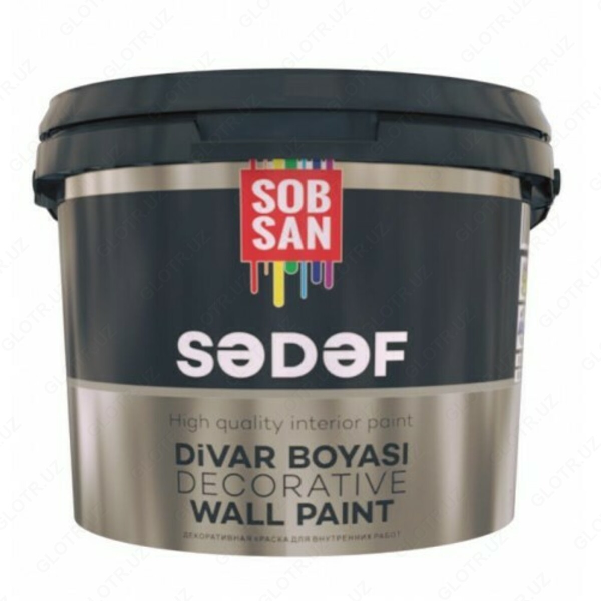 SOBSAN SEDEF BOYA DEKORATİV BO'YASI (MARVAR, OQ), narhi 540 000 so'm ...