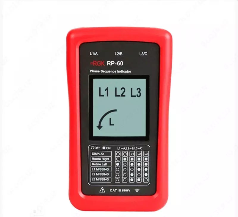 RGK RP-60 — индикатор чередования фаз